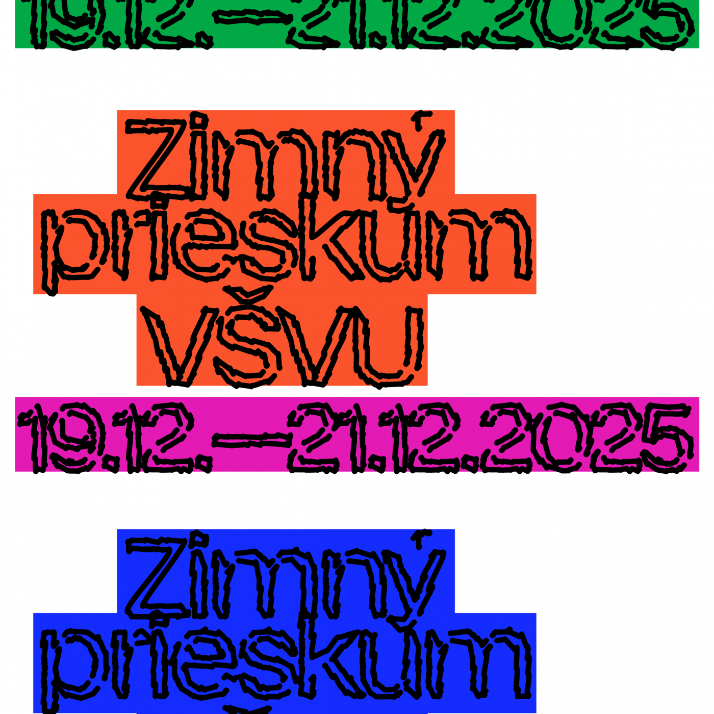 Výstava semestrálny prác študentstva VŠVU – Pozvánky VŠVU