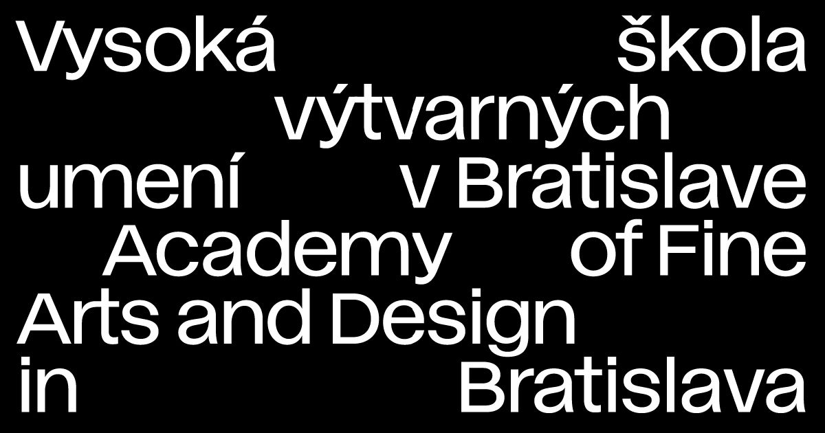 Vysoká škola výtvarných umení v Bratislave